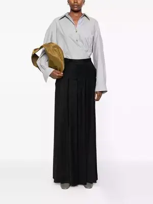CO.GO Pleated Wide-leg Pants
