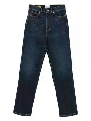 TRUE AVENUE Five-pocket Straight Leg Jeans