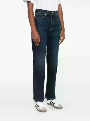 TRUE AVENUE Five-pocket Straight Leg Jeans