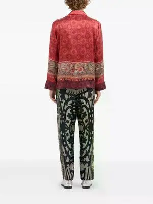 PIERRE-LOUIS MASCIA Paisley-print Double-breasted Jacket