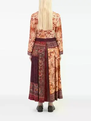 PIERRE-LOUIS MASCIA Geometric-pattern Maxi Skirt