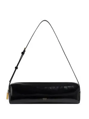 Khaite Leather Shoulder Bag - Black