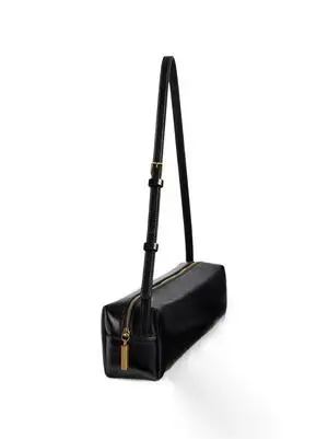 Khaite Leather Shoulder Bag - Black