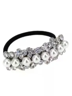 SELF-PORTRAIT Crystal-embellished Hair Tie