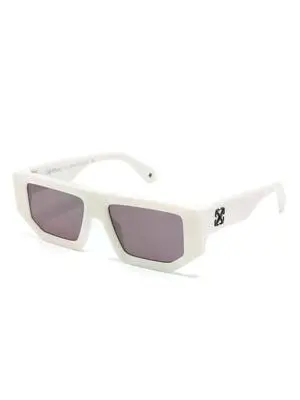 Off-White Logo-plaque Sunglasses