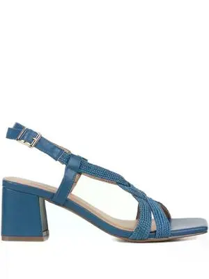 BIBI LOU 60mm Braided-leather Block-heel Sandals