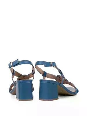 BIBI LOU 60mm Braided-leather Block-heel Sandals