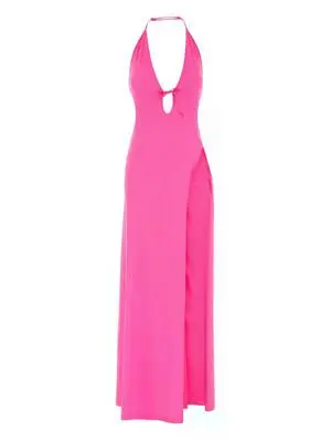 Balenciaga Halterneck Maxi Dress
