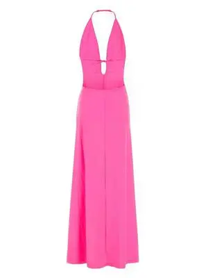 Balenciaga Halterneck Maxi Dress