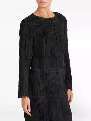 TEMPERLEY LONDON Fringed Layered Jacket