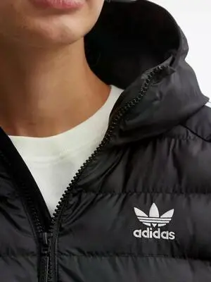 Adidas Three-stripe Hooded Puffer Jacket