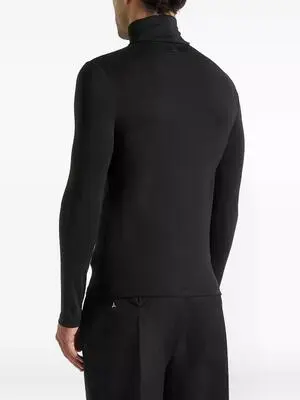 Manière De Voir Blaise Long-sleeve Roll-neck Top