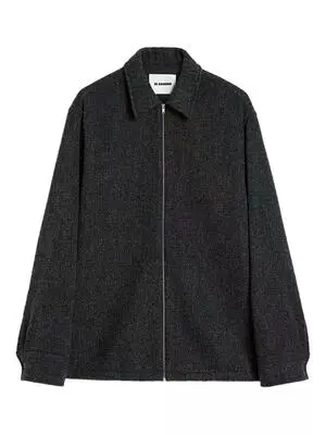 JIL SANDER Zip-front Jacket With Collar Detail