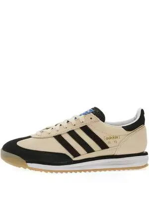 Adidas Three-stripe Leather Sneakers