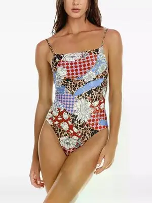 Agua Bendita Kali Quilt Swimsuit