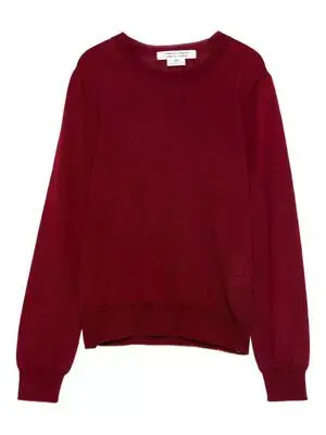 Comme Des Garçons Wool Crew-neck Sweater