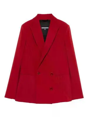 Patrizia Pepe Panelled Double-breasted Blazer