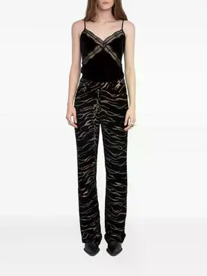Zadig&Voltaire Tiger-print Trousers