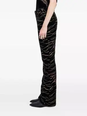 Zadig&Voltaire Tiger-print Trousers
