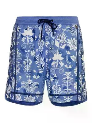 Agua Bendita Fredie Swim Shorts - Blue