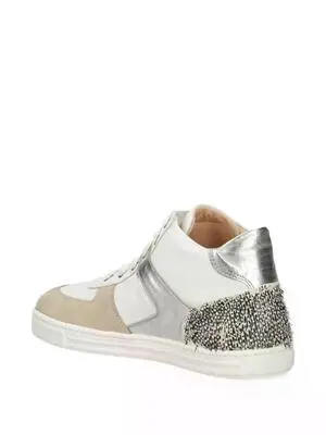 Agl Metallic-panel Studded Sneakers