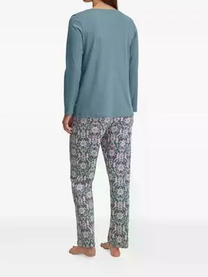 CALIDA V-neck Floral-print Pyjama