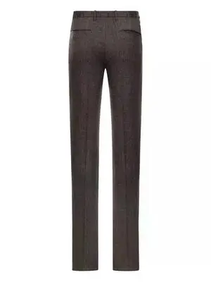 Incotex Wool Trousers - Brown