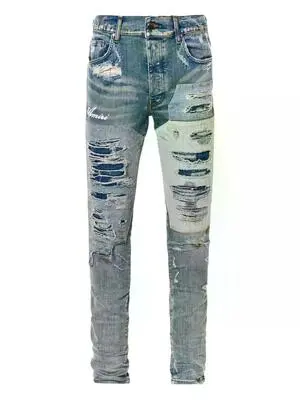 Amiri Frayed Bottoms For Men