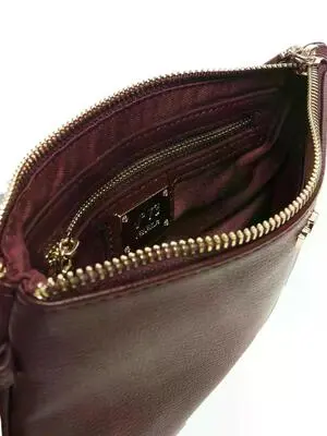 V°73 Logo Lettering Clutch - Brown
