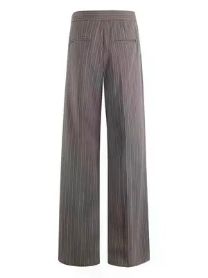 ISABELLE BLANCHE Striped Straight-leg Trousers
