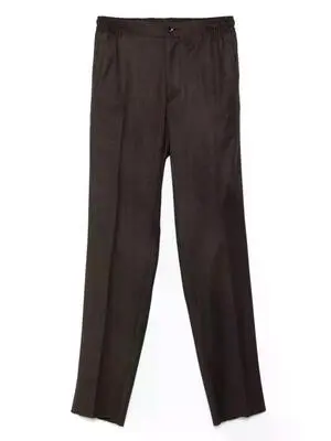 Kiton Tailored Trousers With Elasticated Waistband
