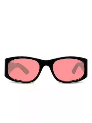 AKILA Square-frame Sunglasses - Black