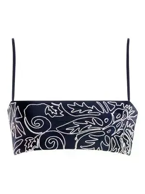 Agua Bendita Brietta Batik Bikini Bottom - Blue