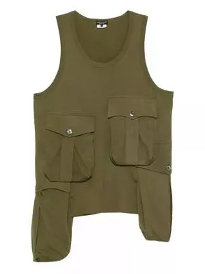 Comme Des Garcons Straight Hem Vests For Men