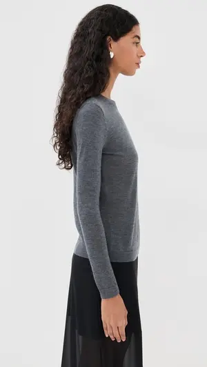Co Long Sleeve Cashmere Crewneck Sweater