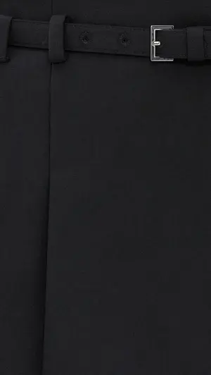 FRAME Pleated Mini Skirt