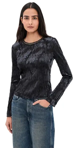 Sea Black Blouses