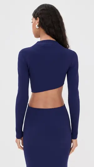 Christopher Esber Maparadita Long-sleeve Top