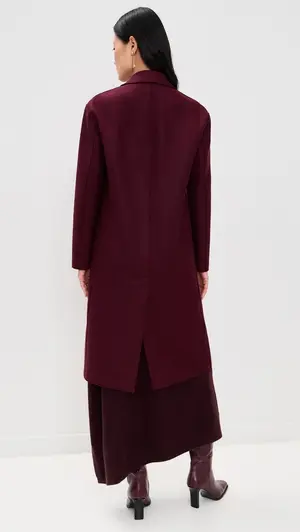 Harris Wharf London Chester Pressed Wool Coat