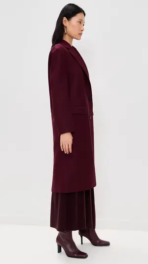 Harris Wharf London Chester Pressed Wool Coat