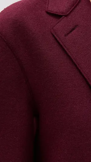 Harris Wharf London Chester Pressed Wool Coat