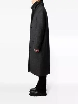 Zadig&Voltaire Wool-blend Single-breasted Coat