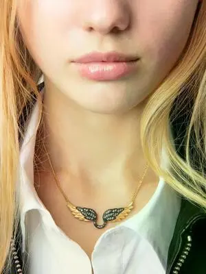 Zadig&Voltaire Rock Feather Necklace