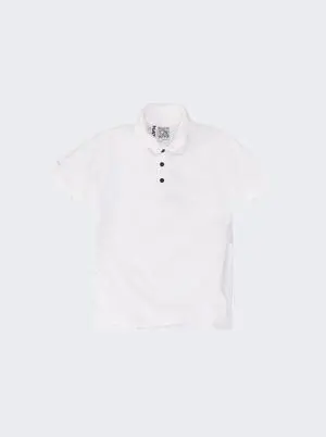 Natasha Zinko Double Layered Polo Shirt - White