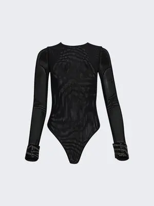GRACE FAENA Zebra Bodysuit
