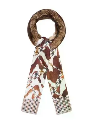 PIERRE-LOUIS MASCIA Houndstooth-pattern Scarf