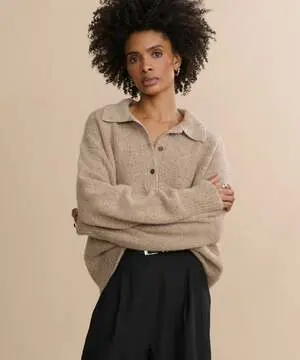 Jenni Kayne Cashmere Burke Polo