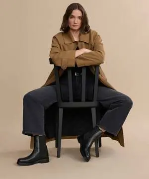 Jenni Kayne Leather Alden Chelsea Boot