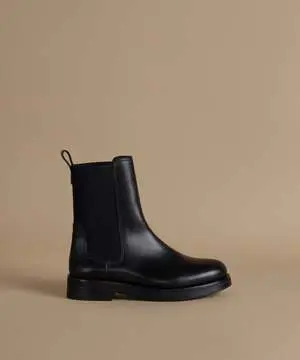 Jenni Kayne Leather Alden Chelsea Boot - Black