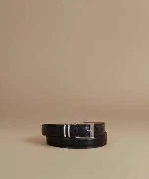 Jenni Kayne Leather Danner Belt - Black